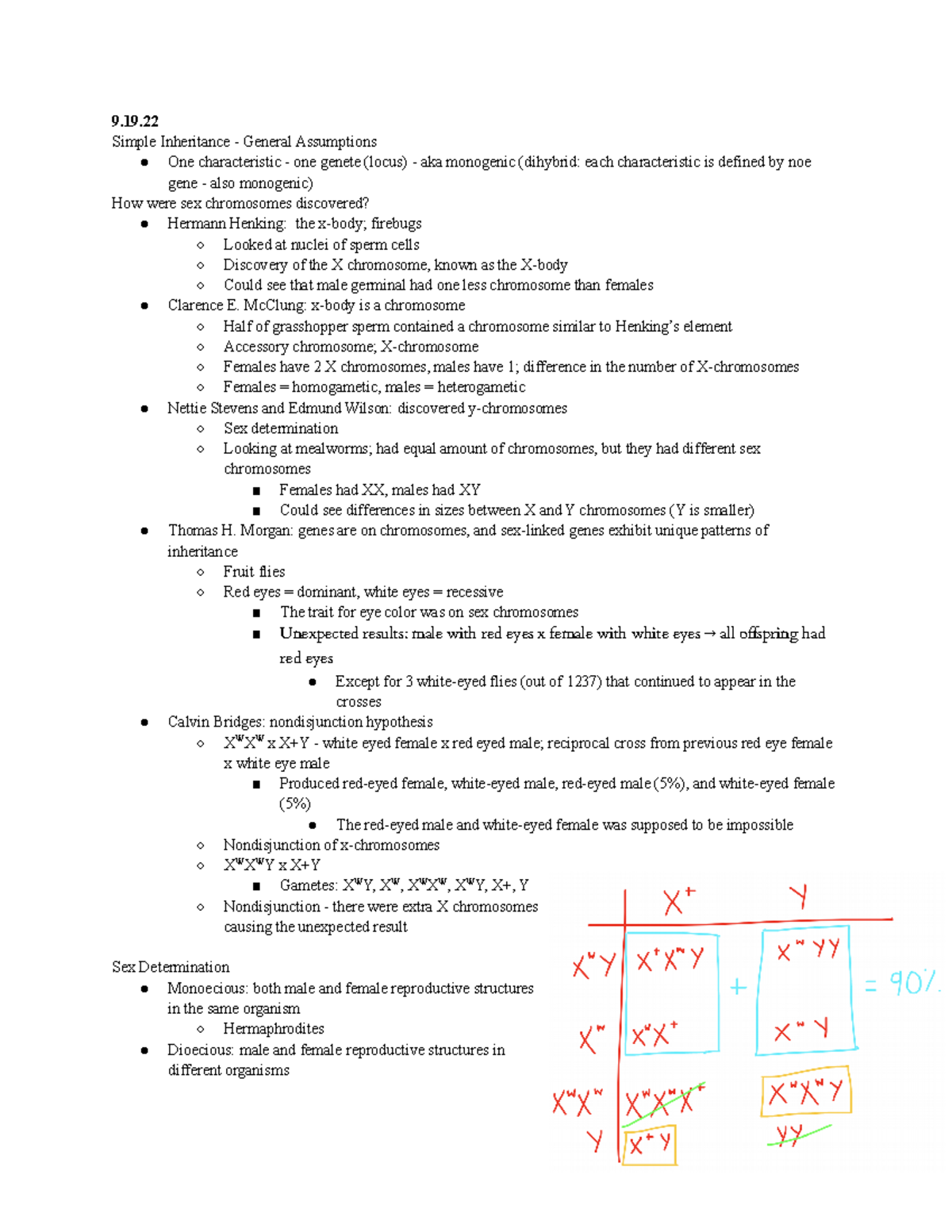 Bio 142 Week 4 Lectures Simple Inheritance Sex Linked Genes 9 Simple Inheritance General 