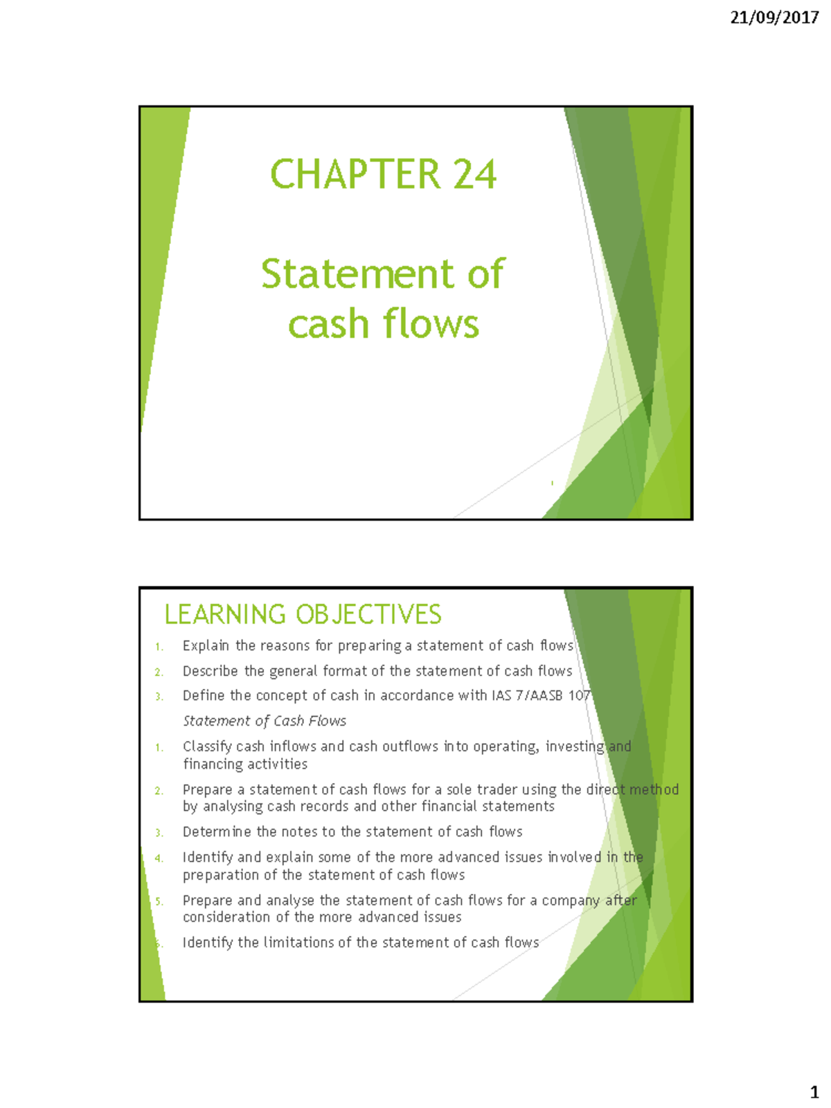 Lecture Ch24 - ACCG611 - MQ - Studocu