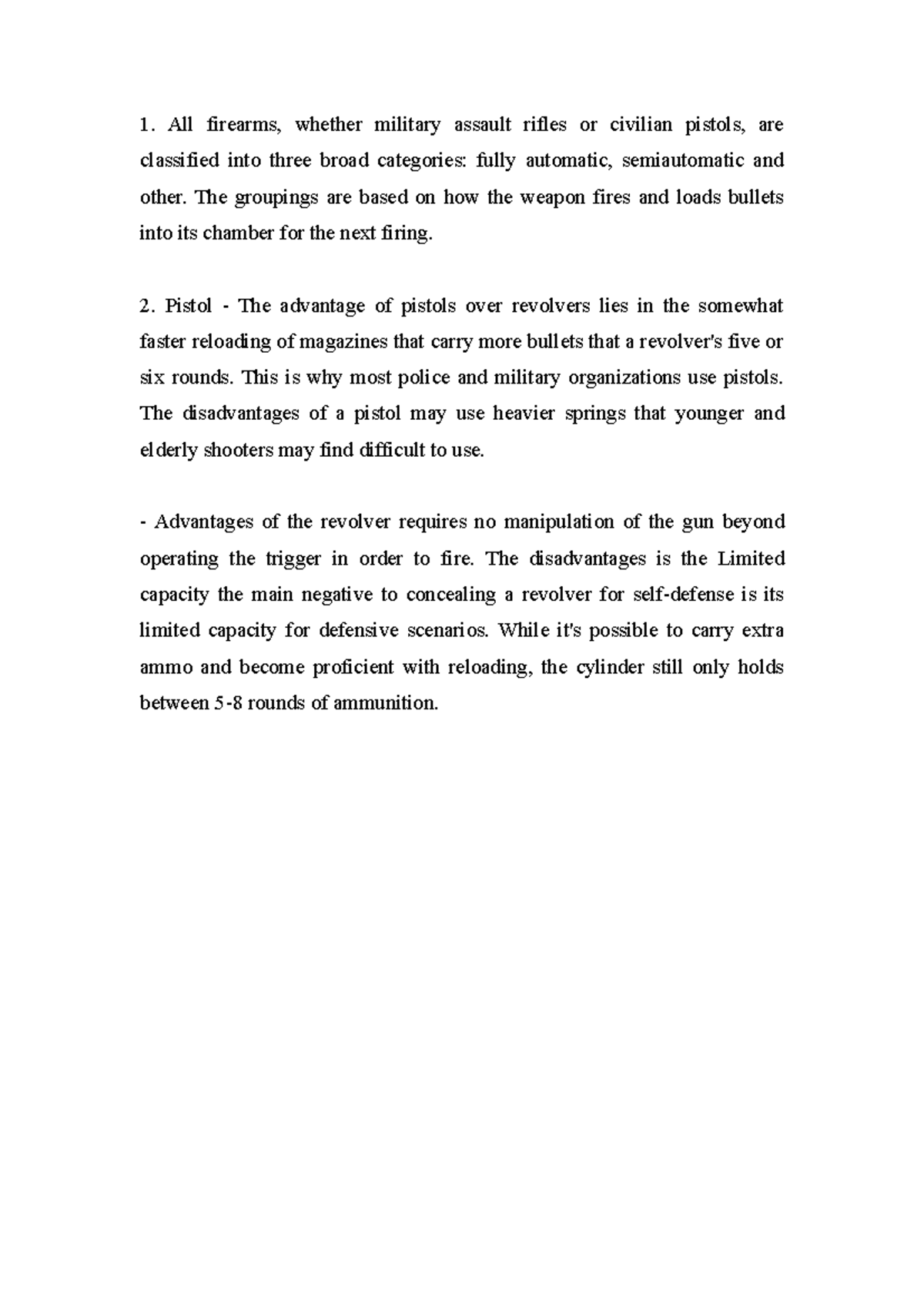 F2 - English-Writing-2.1-2.3 - All firearms, whether military assault ...