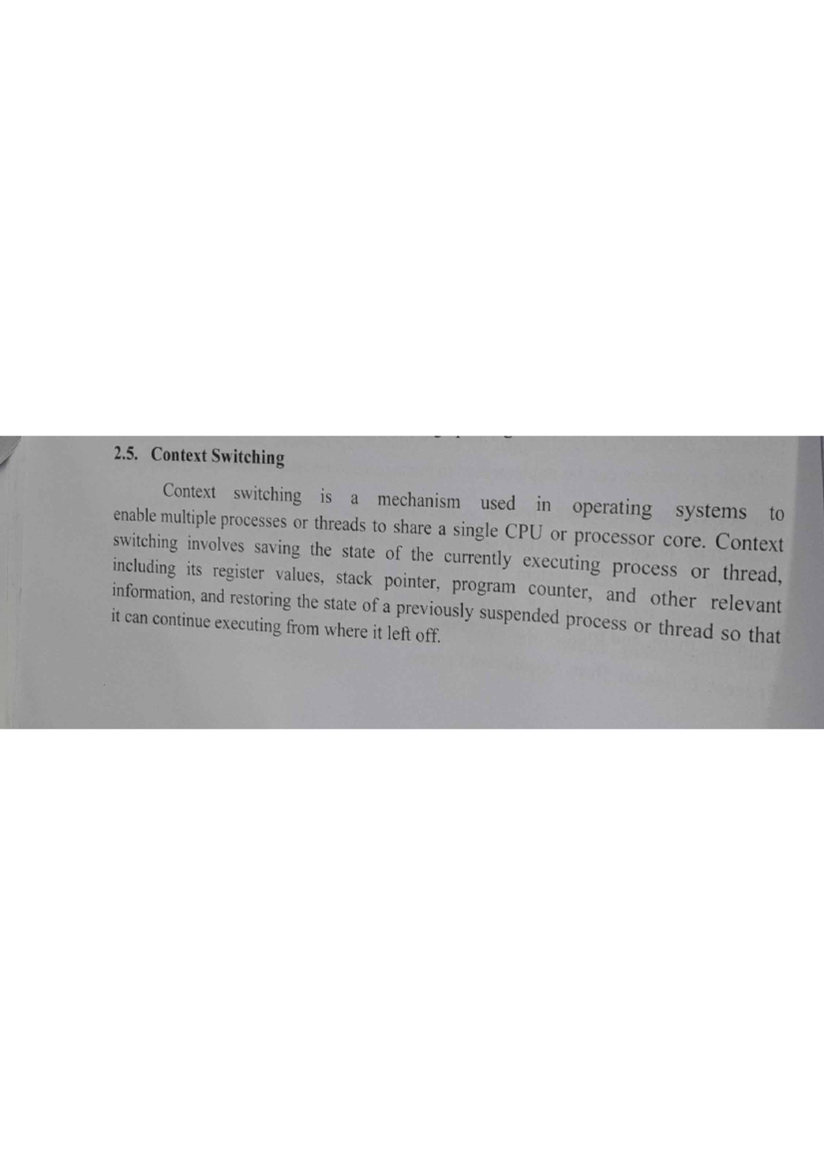 Context switching - embedded and internet of things - Studocu