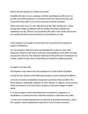 Labor relation 1 - EMPLOYEE AND LABOR RELATIONS INSTRUCTOR’S MANUAL The ...