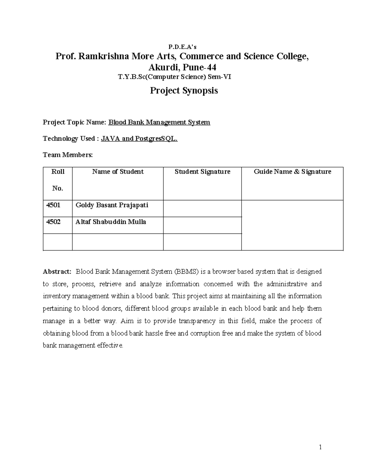 Algo project - asdf - P.D.E’s Prof. Ramkrishna More Arts, Commerce and ...