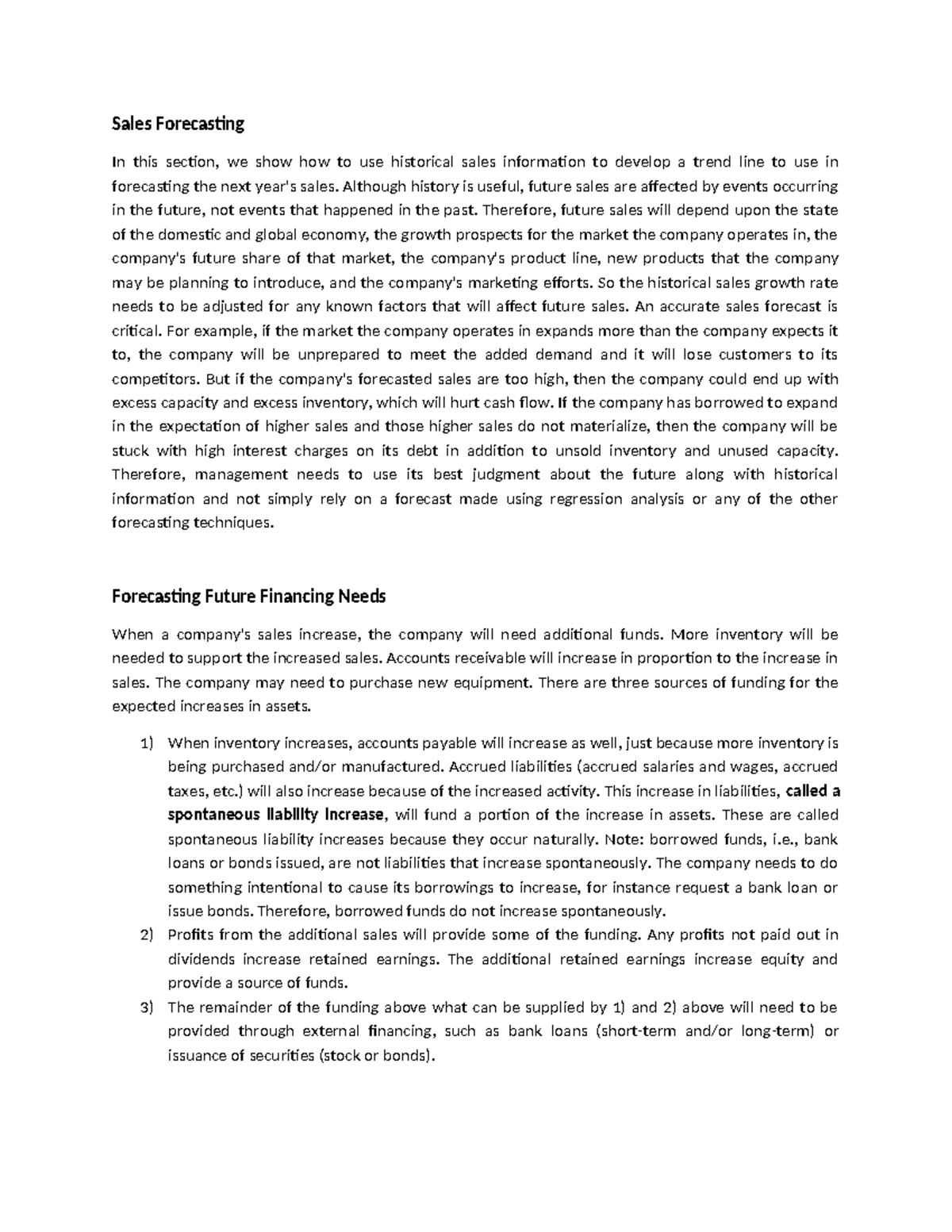 Sales Forecasting - 1111 - Sales Forecasting In this section, we show ...