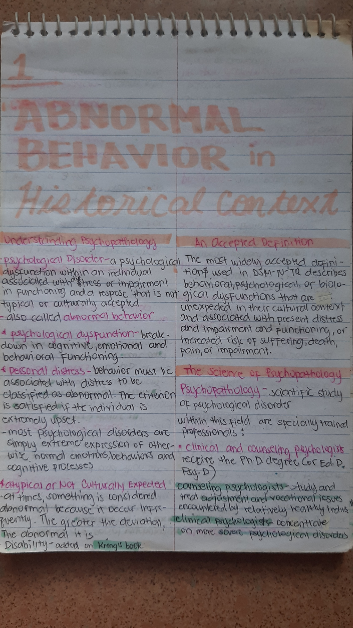 Abnormal Behavior in Historical Context- Abnormal Psychology BY Barlow ...