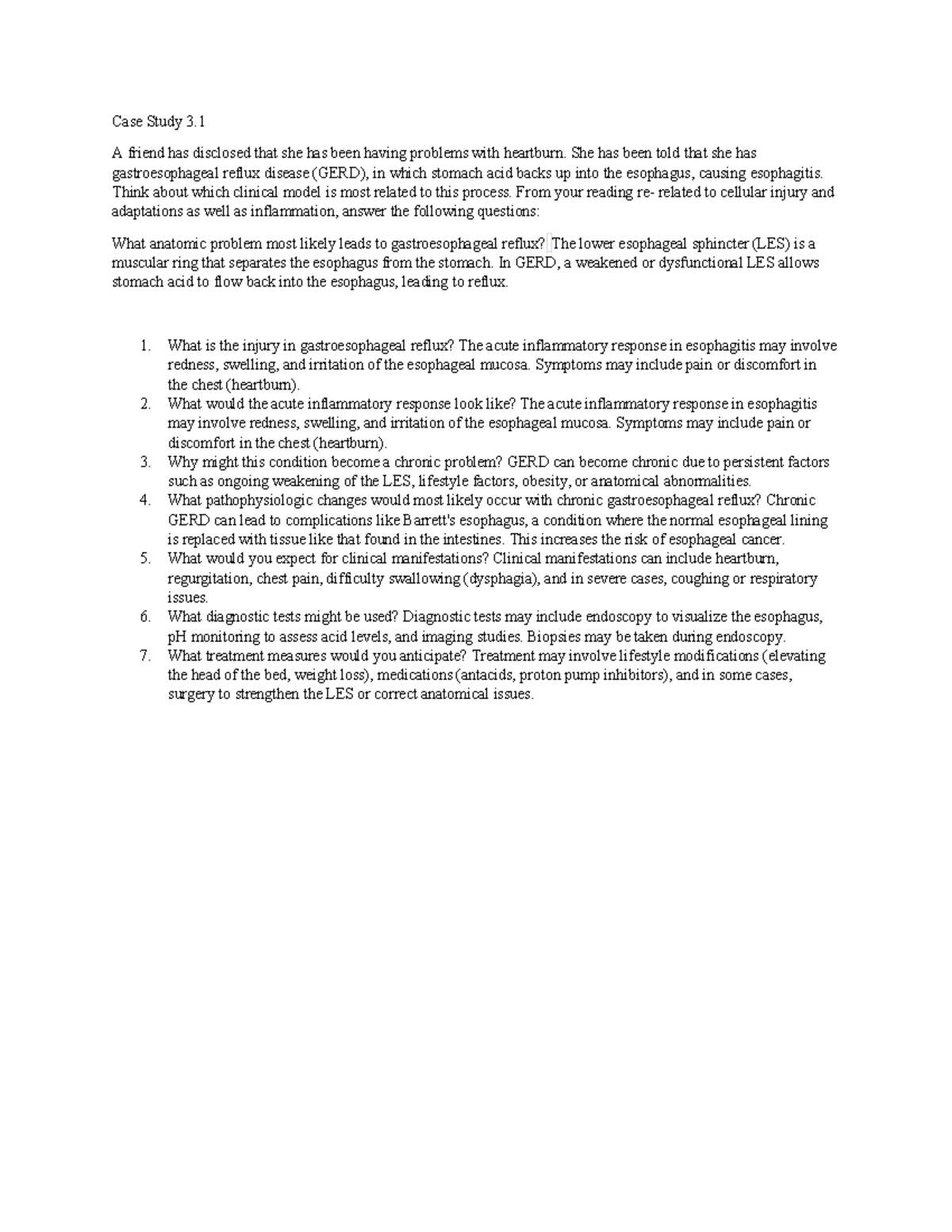 Chapter 3 Case Study 3 - Hope this is useful - Case Study 3. A friend ...