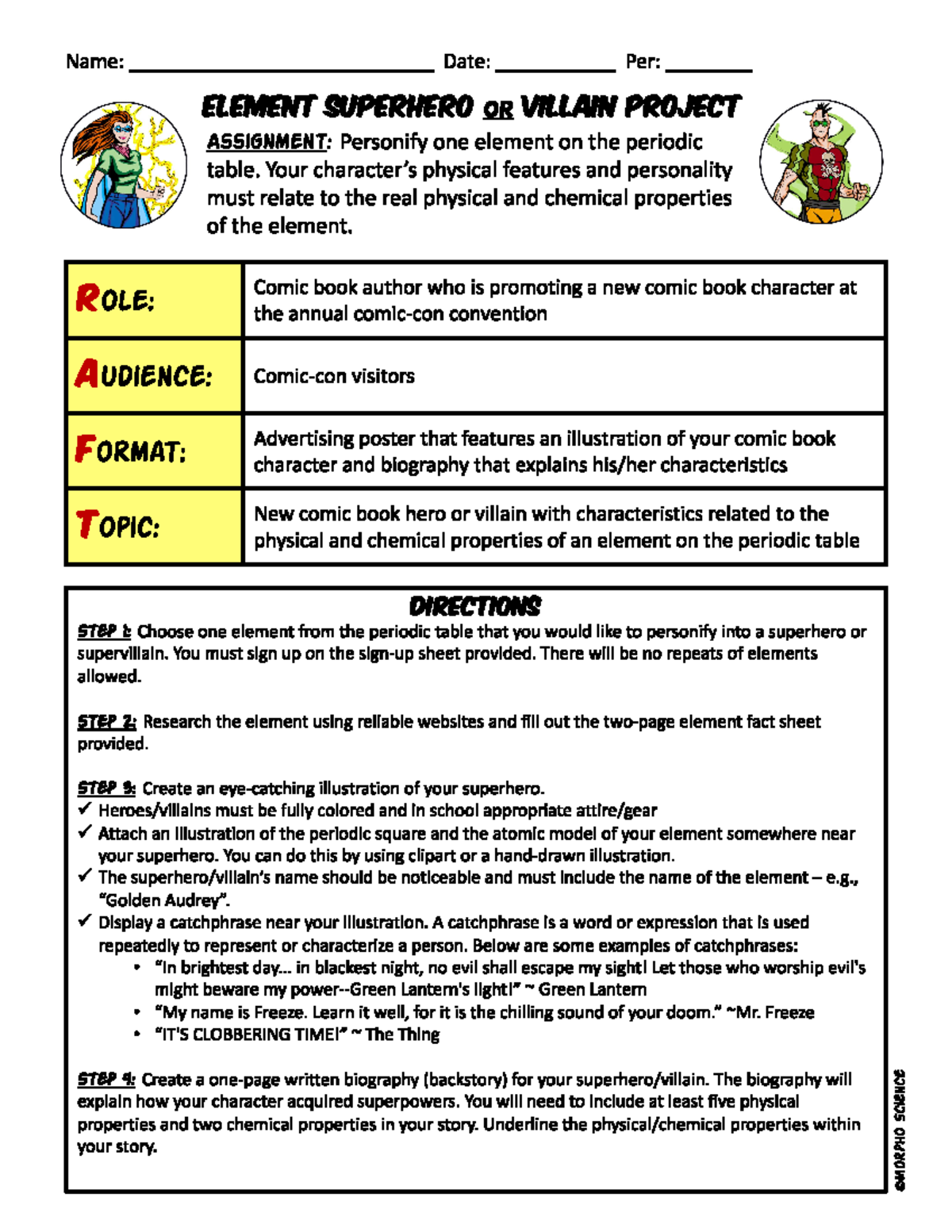 Element Project Student - Studocu