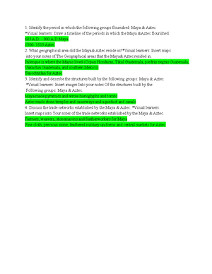 Study guide 8 - READING: A Different Mirror(Chapter 12) by Ronald ...