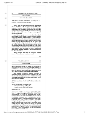 People v. De Jesus - escra - 616 SUPREME COURT REPORTS ANNOTATED People ...