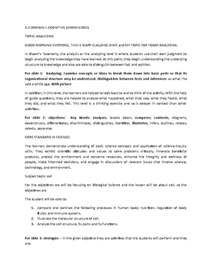 EAPP Q2 Module 3 - review notes - English for Academic and Professional ...