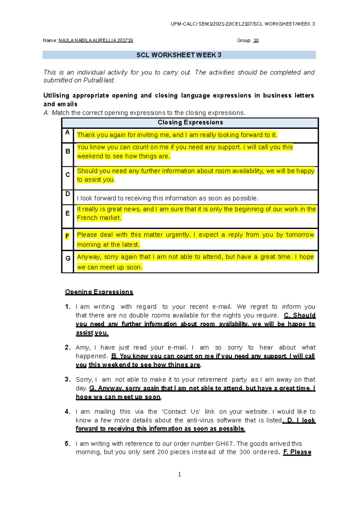 SCL 3 204495 - TUTORIAL - UPM-CALC/ SEM1/2021-22/CEL2107/SCL WORKSHEET ...
