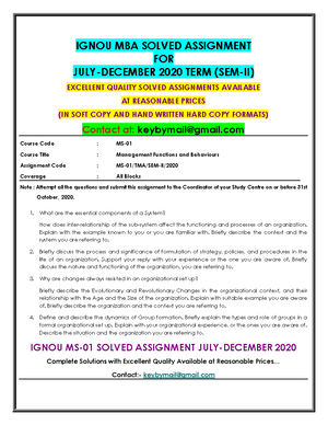 Unit-1 - Study Material - Tasks of a Professional Manager UNIT 1 TASKS OF A PROFESSIONAL MANAGER ...