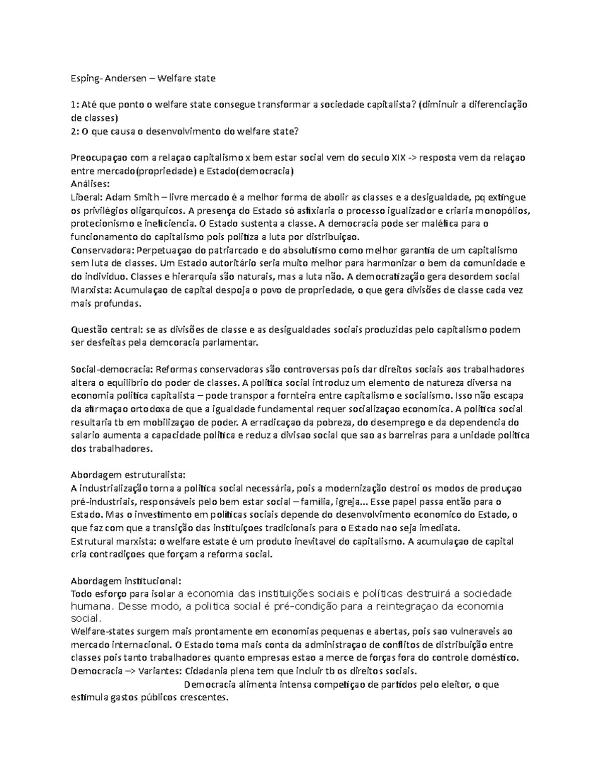 As três economias políticas do welfare state - Gosta Esping-Andersen ...