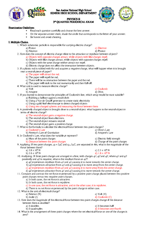 Physical Science Module 5 - Physical Science Quarter 2 – Module 5 How ...