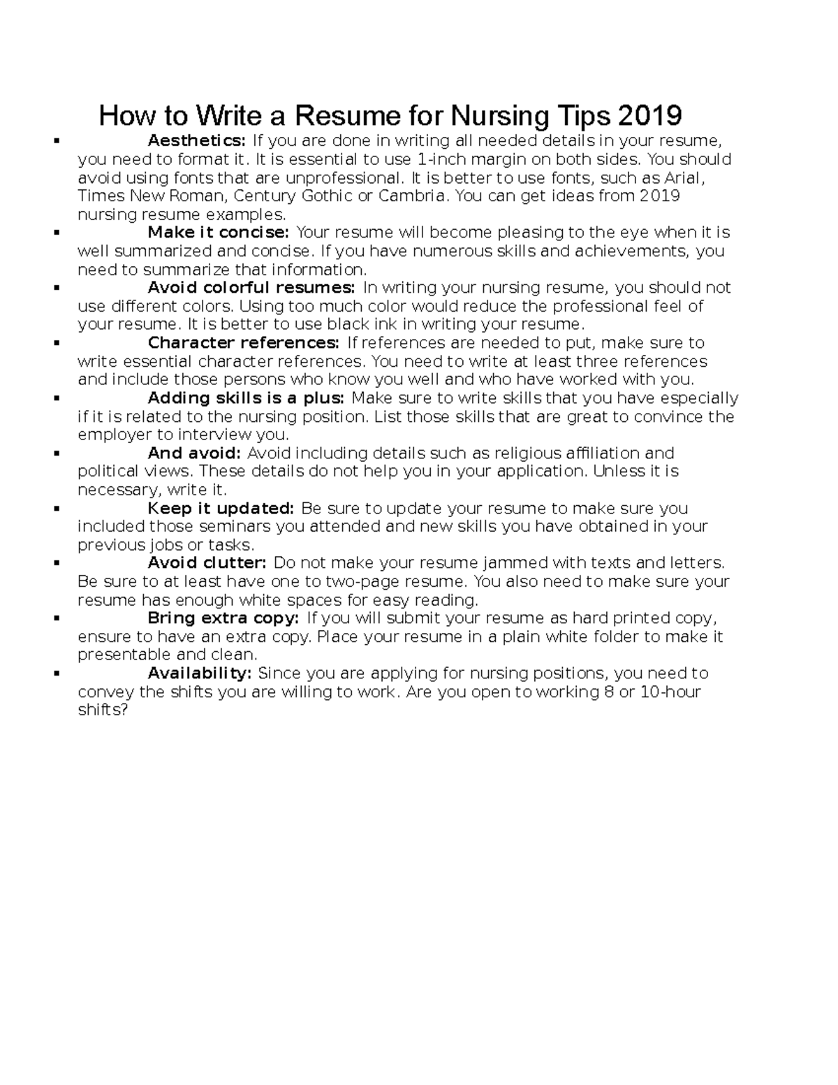 How To Write A Resume For Nursing Tips 2019 It Is Essential To Use 1 how-to-write-a-resume-for-nursing-tips-2019-it-is-essential-to-use-1