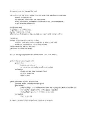 BSC310 Lecture 6 Notes - Lecture 6 - Compare and contrast capsules and ...