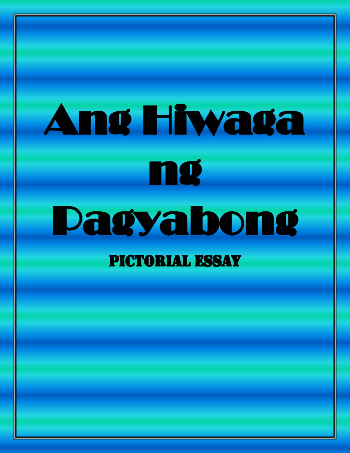 Hiwaga ng Pagyabong Lesson Perspective Essay - Ang Hiwaga ng Pagyabong ...