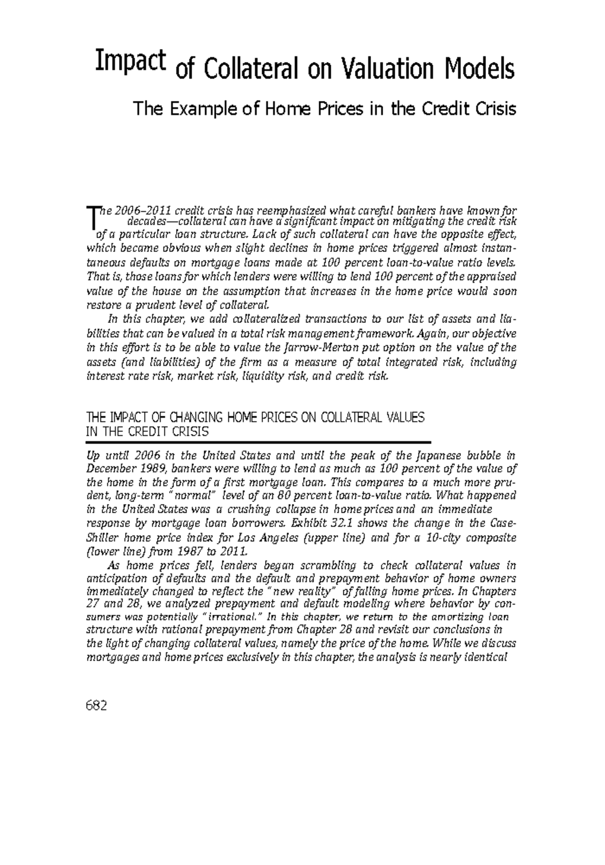 54 Financial Risk Management - Impact of Collateral on Valuation Models ...