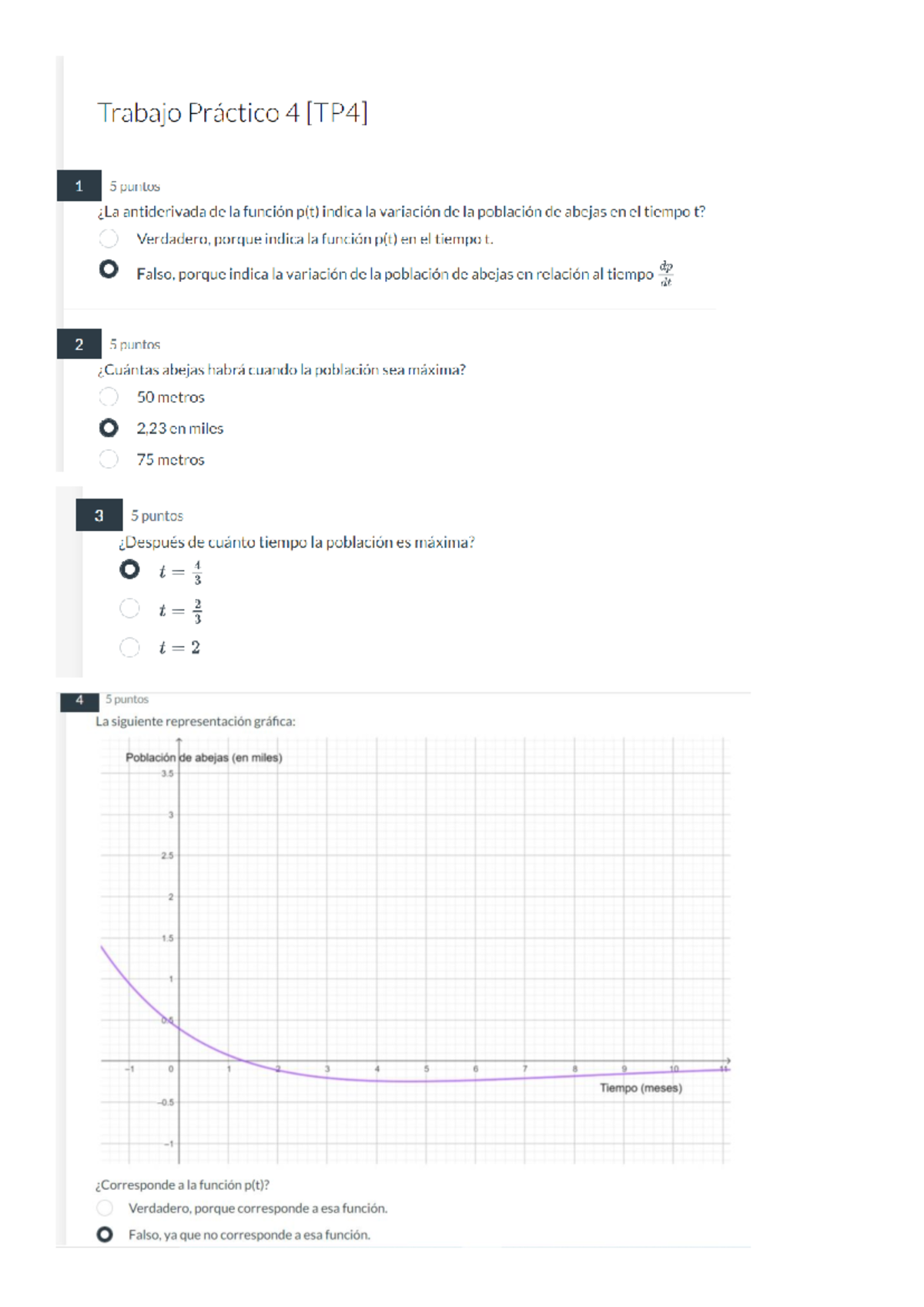 Solucion del tp4 herramientas matematicas ll analisis - Herramientas Matemáticas 1 - Studocu