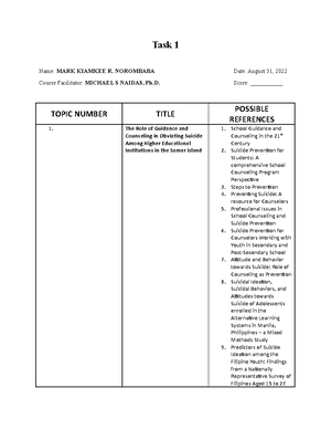 Answer KEY - Hope it helps - ANSWER KEY: General Education for BEED and ...