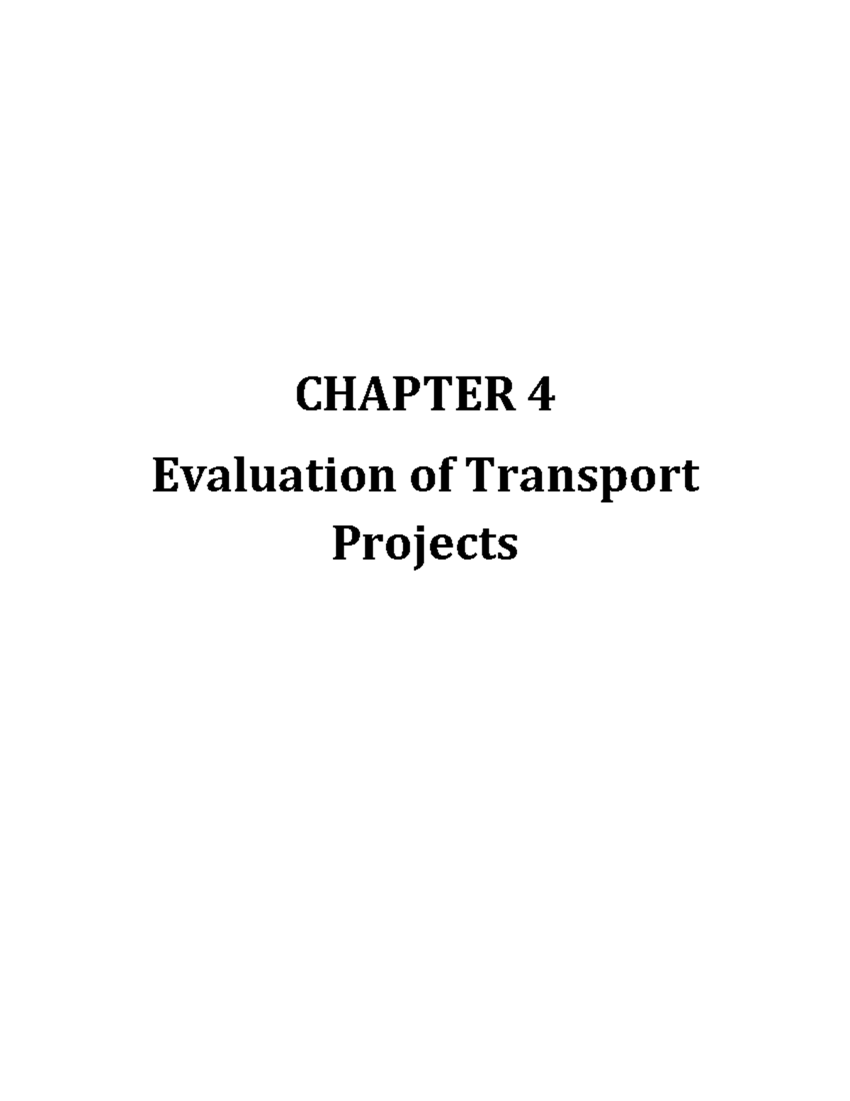 Chapter 4 (TP&M) - Teacher materials - CHAPTER 4 Evaluation of ...