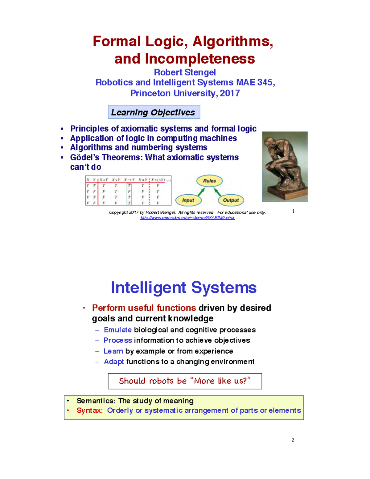 Formal Logic Algorithms And Incompleteness Formal Logic Algorithms And Incompleteness