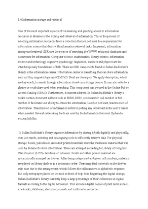 IMC151 Group Assignment (KL Library) - UNIVERITI TEKNOLOGI MARA COLLEGE ...