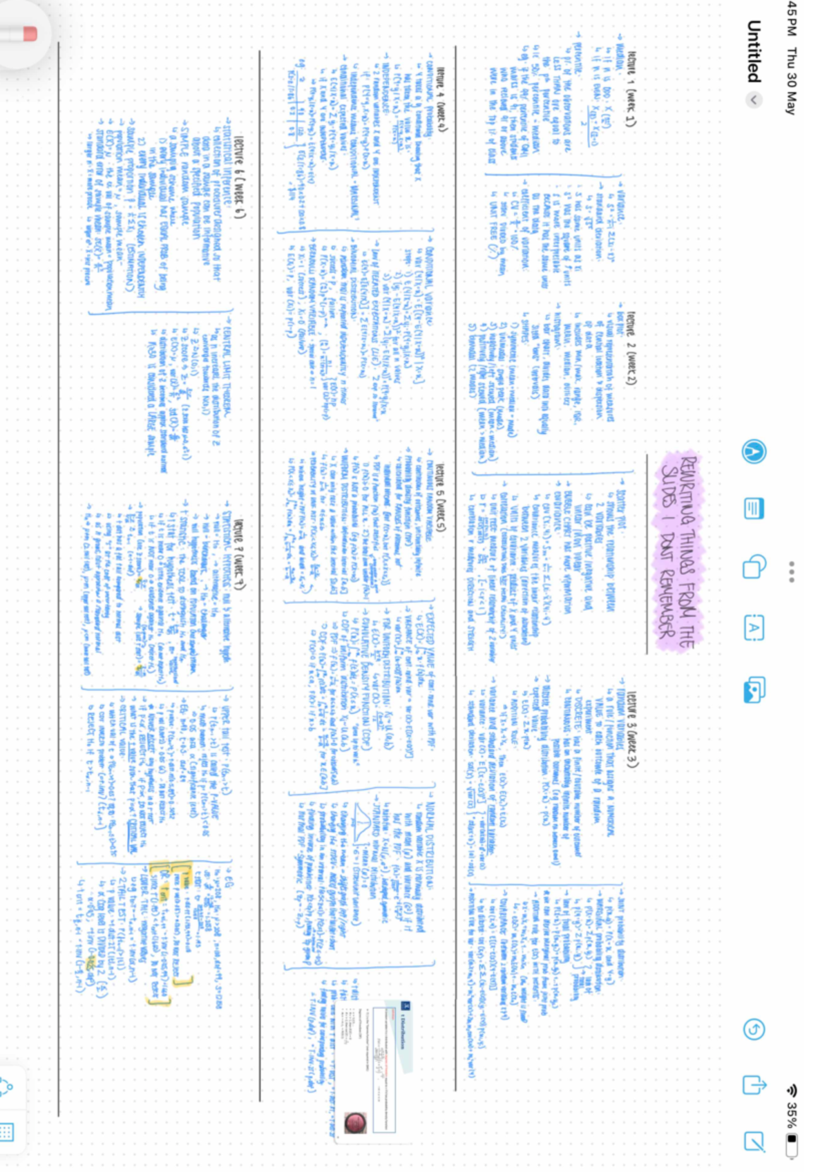 Important summary - 45 PM Thu 30 May Untitled A 5 REWRITING THINGS FROM ...