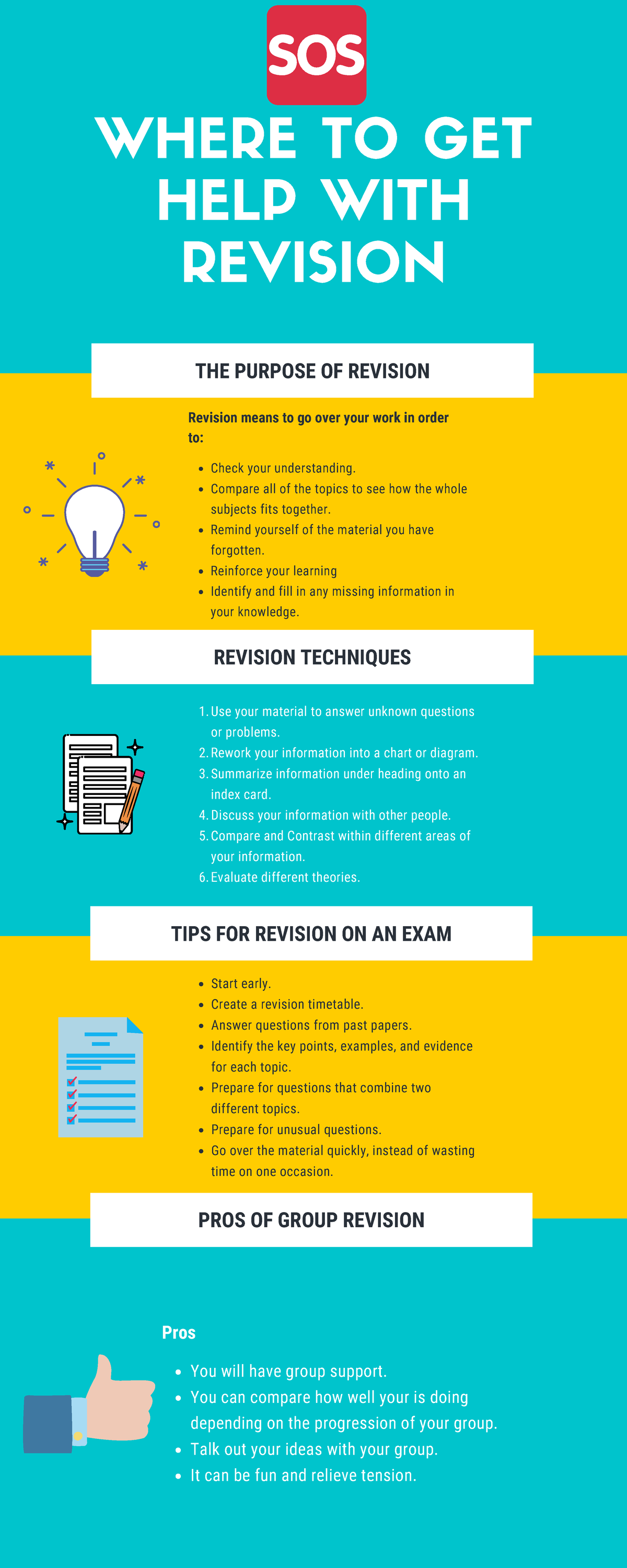 Where to get help with revision - THE PURPOSE OF REVISION REVISION ...