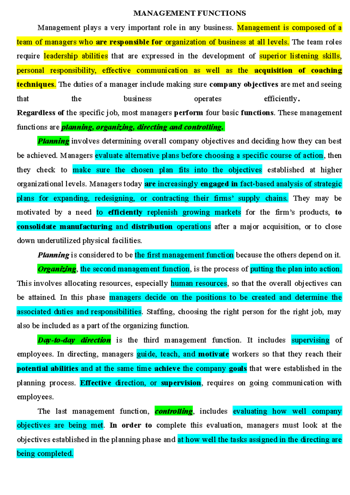 Management Functions. Marketing. Challenges of Leadership in Teams ...