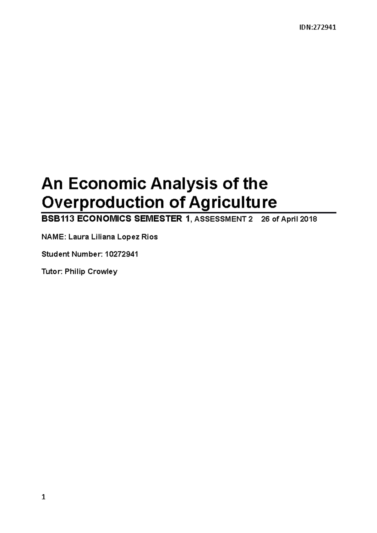 Economics negative externalities - An Economic Analysis of the ...