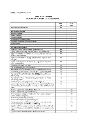 Group Project TAX 317 AC1105A - FACULTY OF ACCOUNTANCY DIPLOMA IN ...