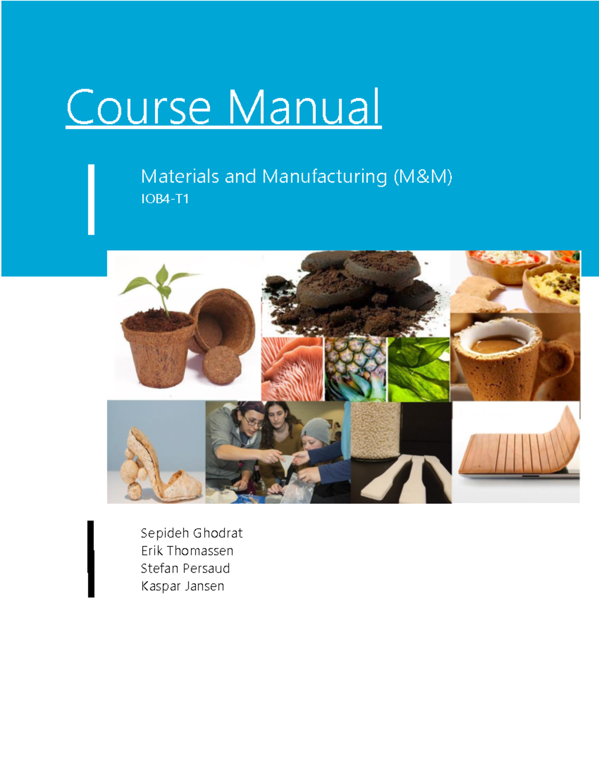 M&M Course Manual - Course Manual Materials and Manufacturing (M&M ...