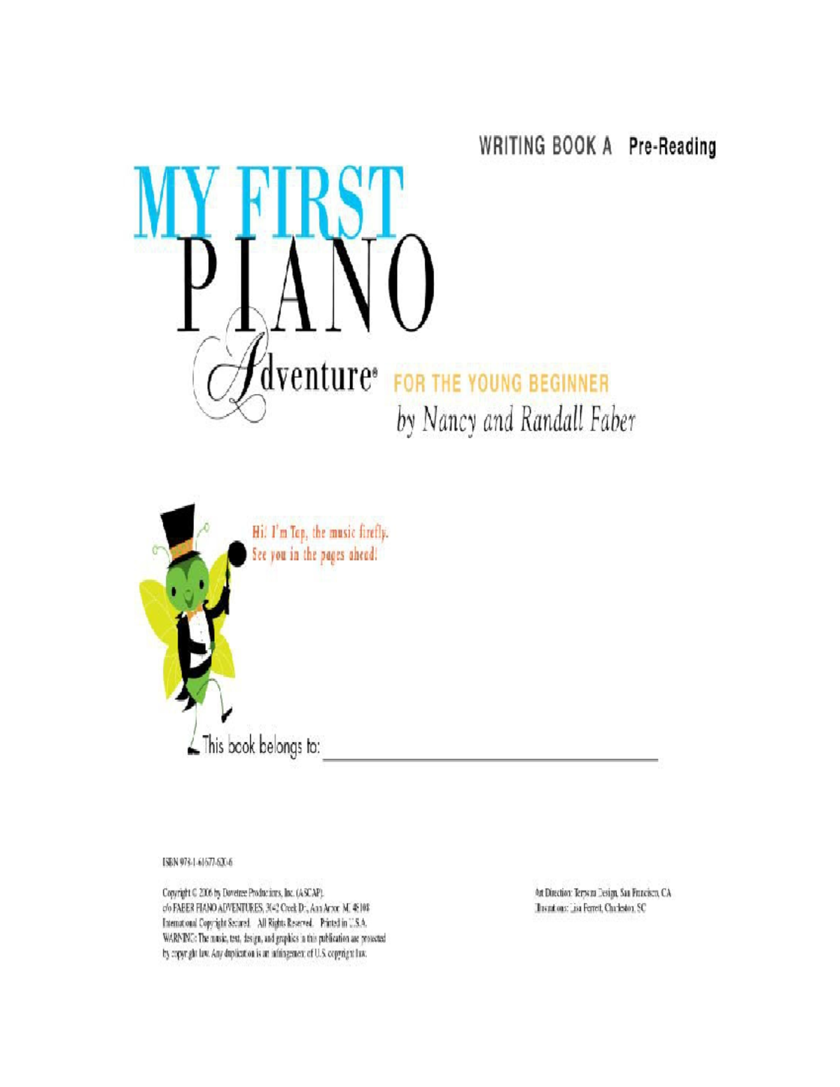My first piano adventure writing book a - Studocu