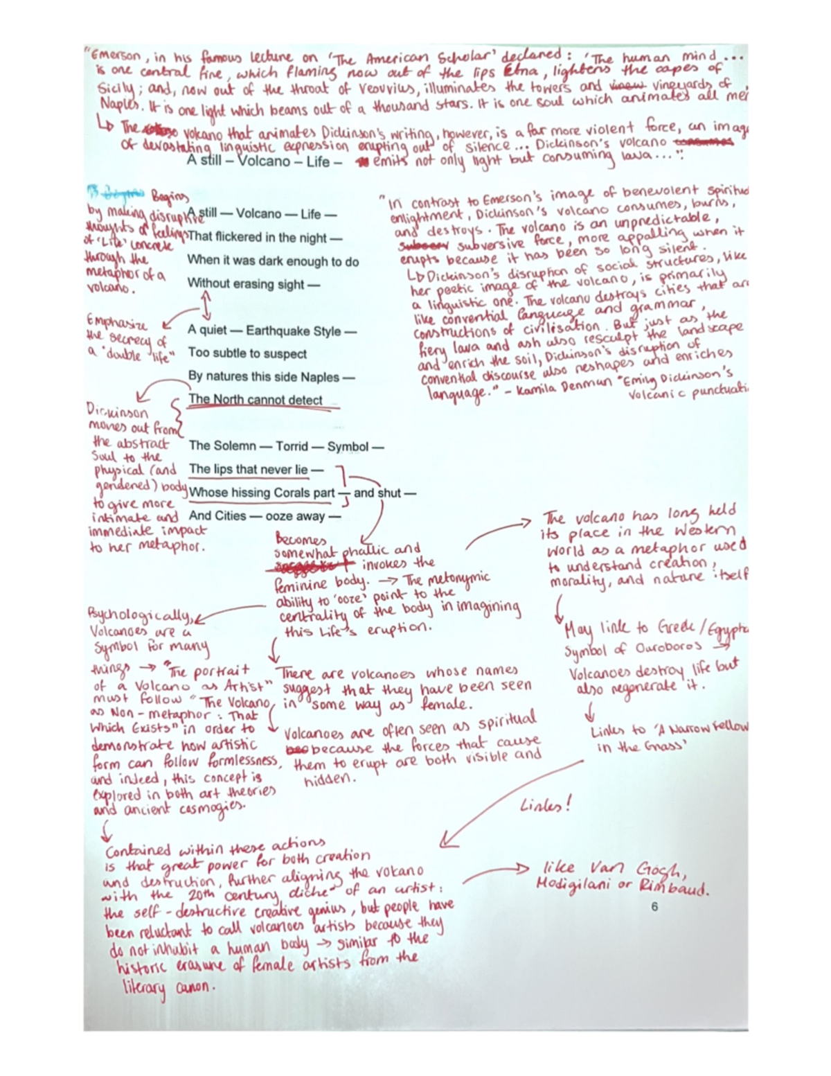 analysis of poems - in his famous Lecture on American declared: human ...