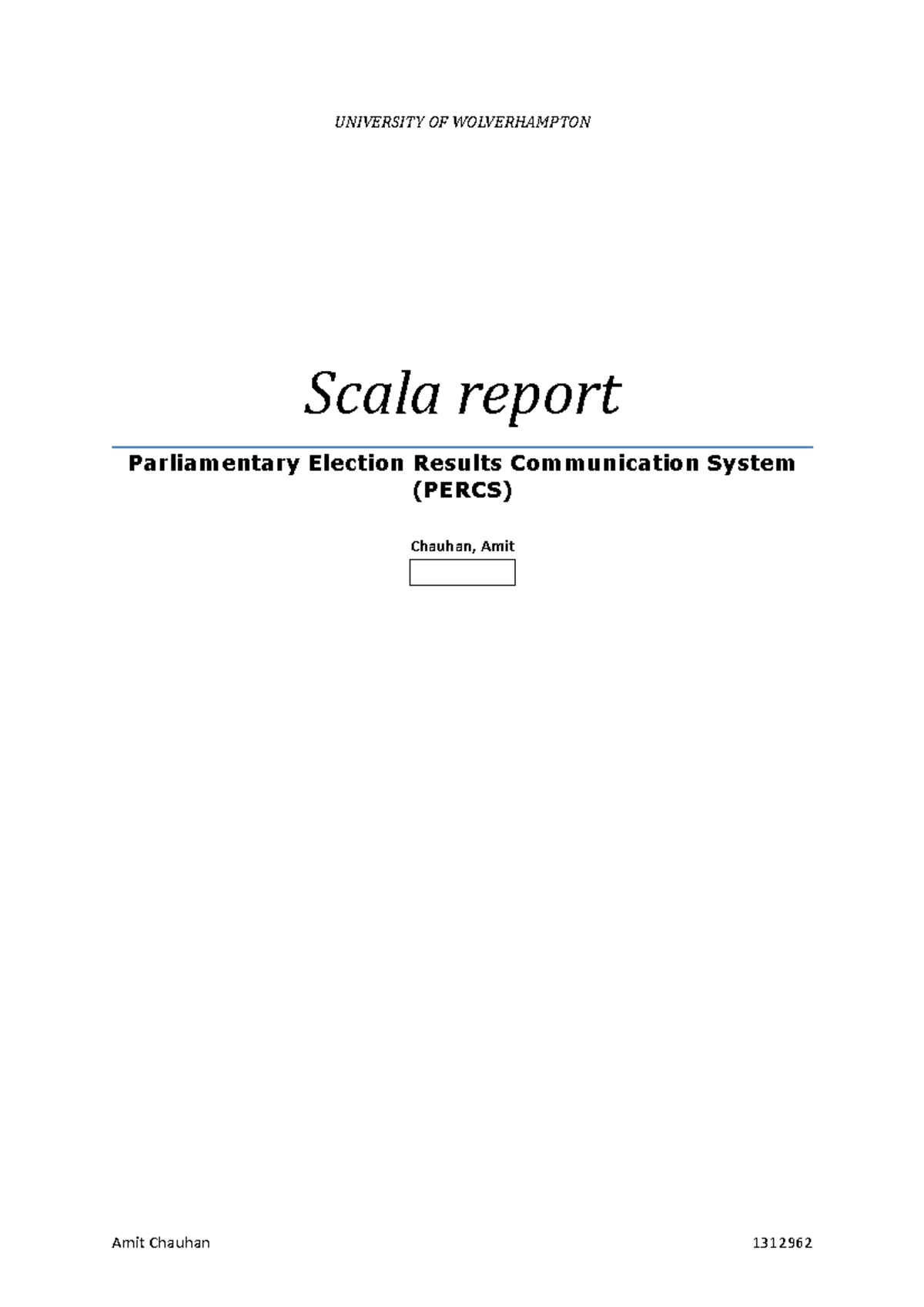 Scala Report - Mandatory modules to form final grade of the module and ...