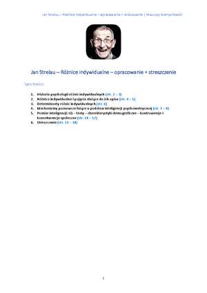 Charakterystyka kwestionariusza epq r em eysenck personality ...