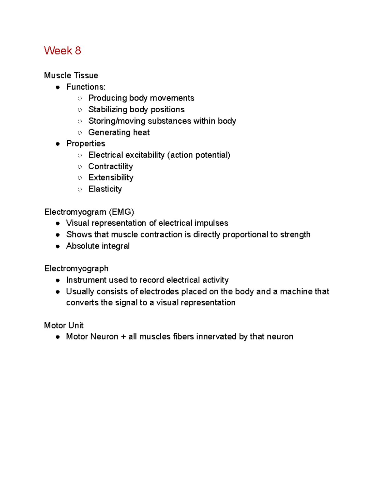 Lab Exam 2 - This is a week 7 through week 11 review for lab exam ...