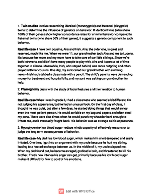 Lecture 1- Polygraphy - LECTURE 1 – POLYGRAPHY HISTORICAL DEVELOPMENT OF LIE DETECTION 1.) - Studocu