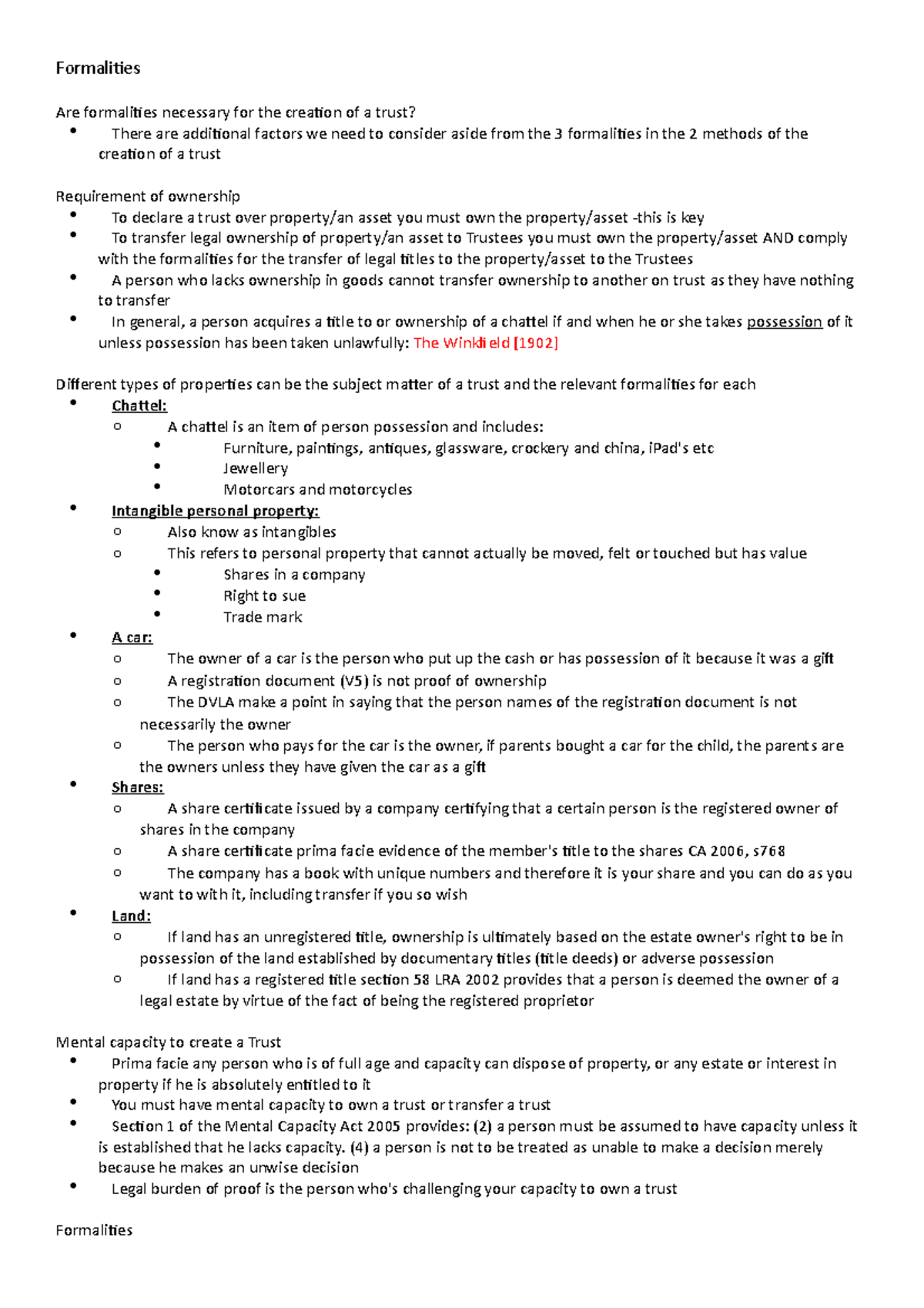 Formalities - (4) a person is not to be treated as unable to make a ...