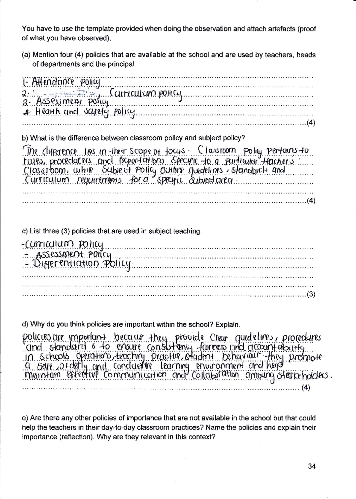 0 0011 - You have to use the template provided when doing the ...