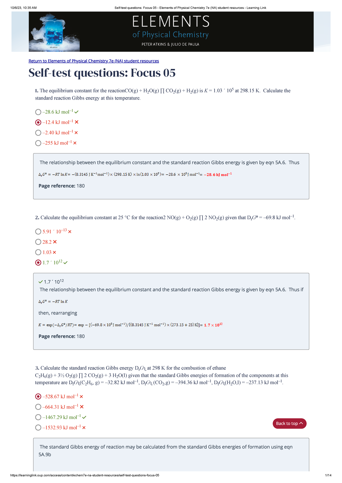 Self-test questions Focus 05 Answers - Skip to main content Return to ...