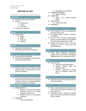 Reviewer - CHN 1 - Public Health Laws - LIST OF THE PUBLIC HEALTH LAWS ...