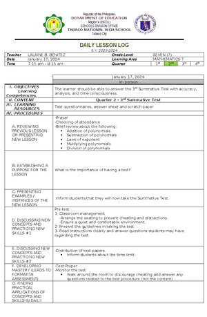 MATH Investigation 8 Periodic Test - MATH INVESTIGATION 7 On a one ...