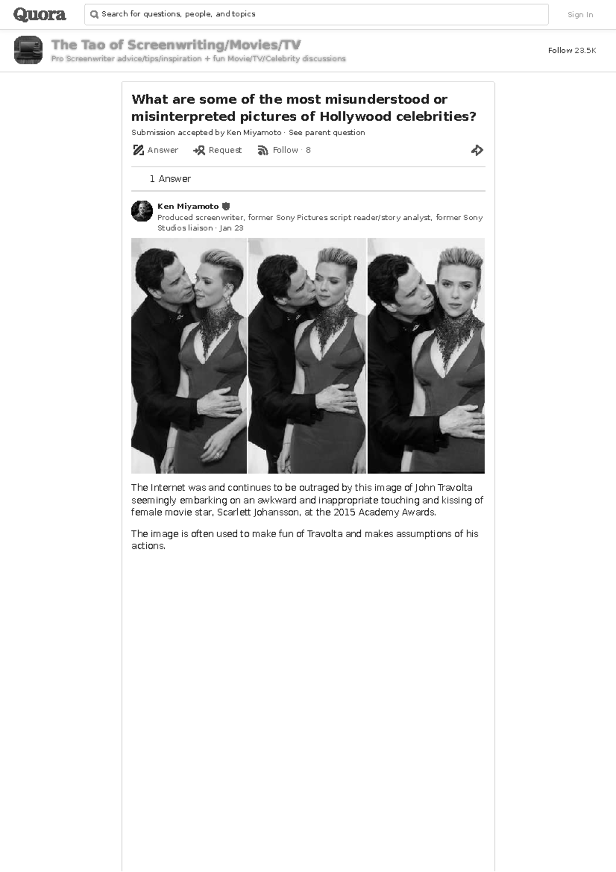 Thetaoofscreenwriting quora What are some of the most misunderstood or ...