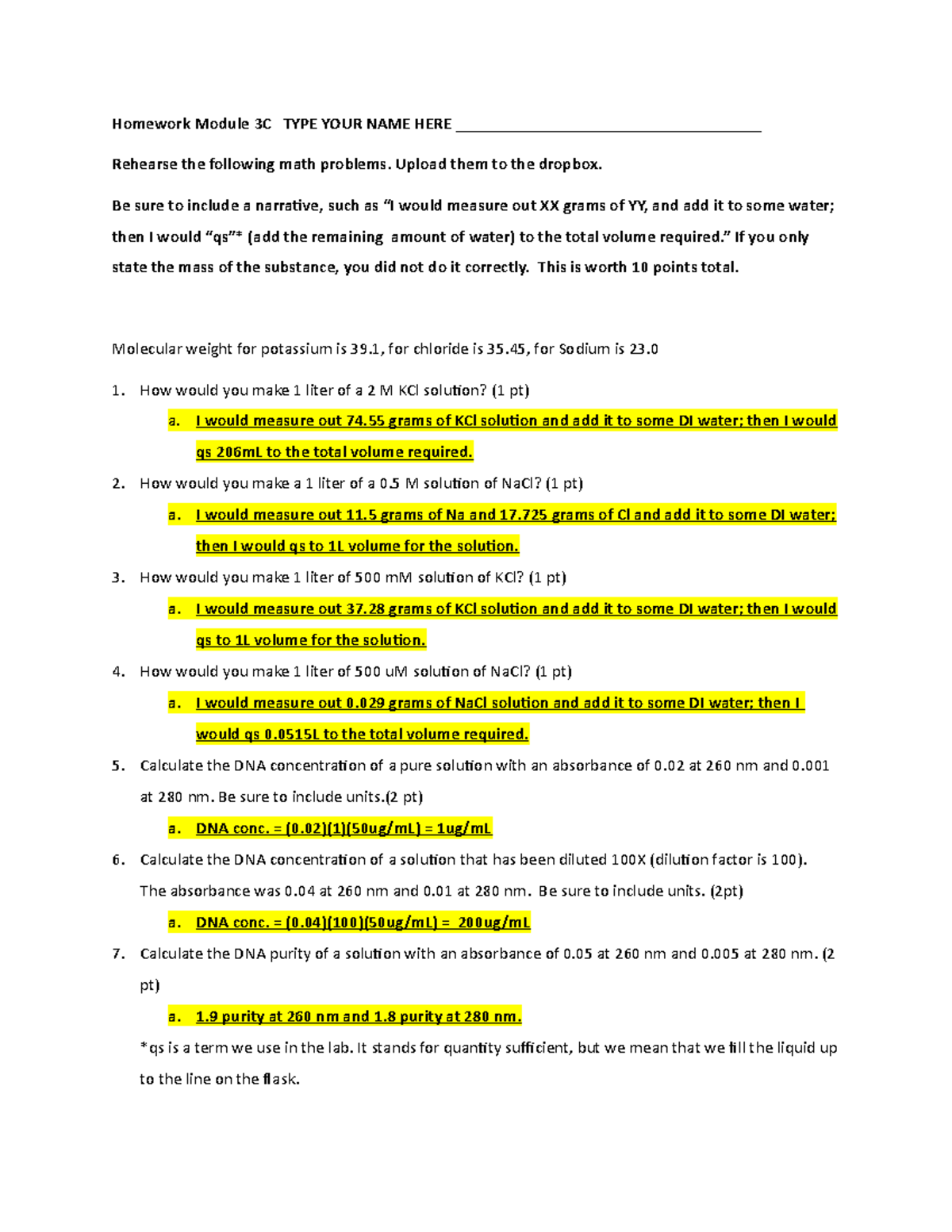 Module 3c Homework Math Problems Homework Module 3c Type Your Name