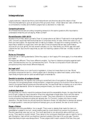 Tutorial 8 Reading - Tutorial 8 – Legal Systems and Reading Osman v ...
