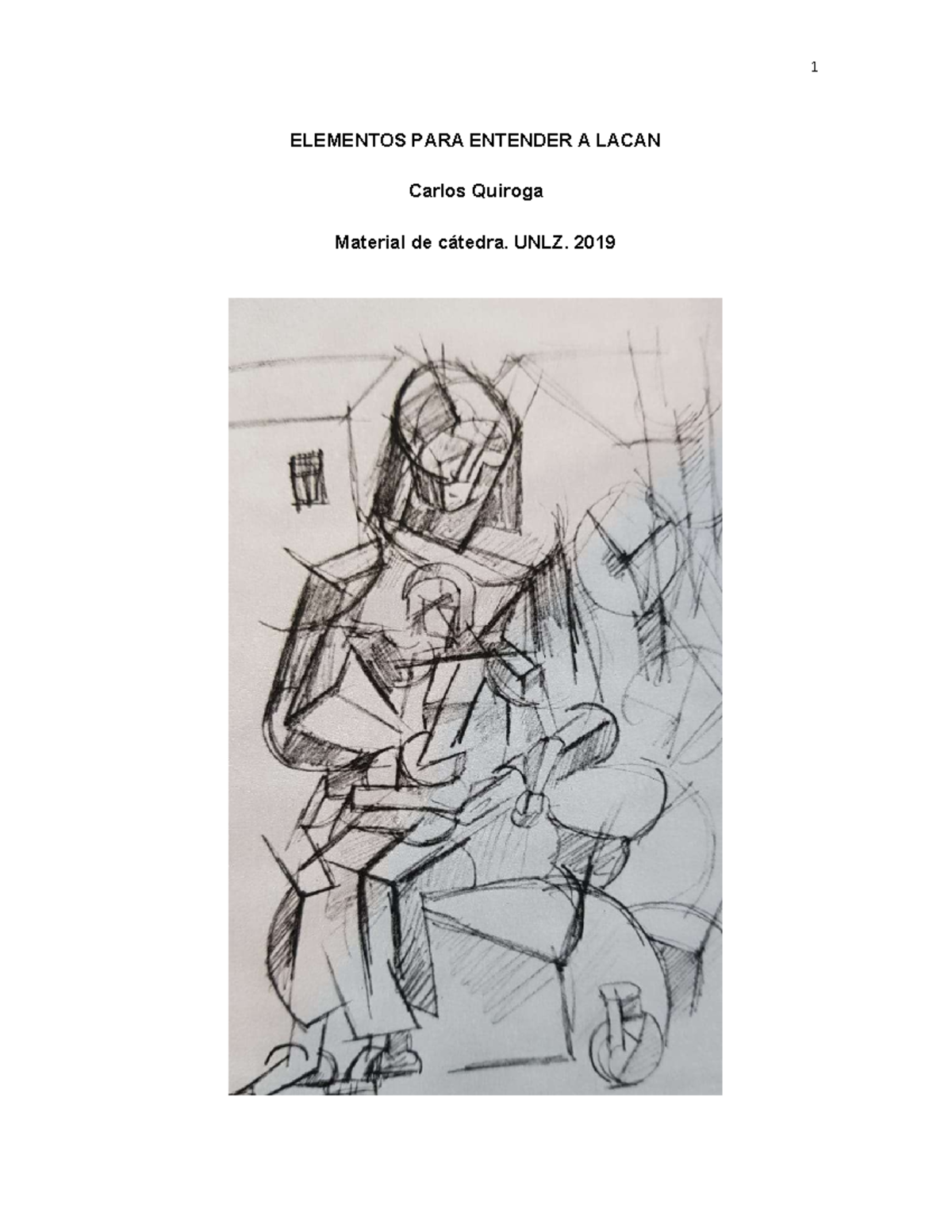 Elementos para entender a Lacan I - ELEMENTOS PARA ENTENDER A LACAN ...