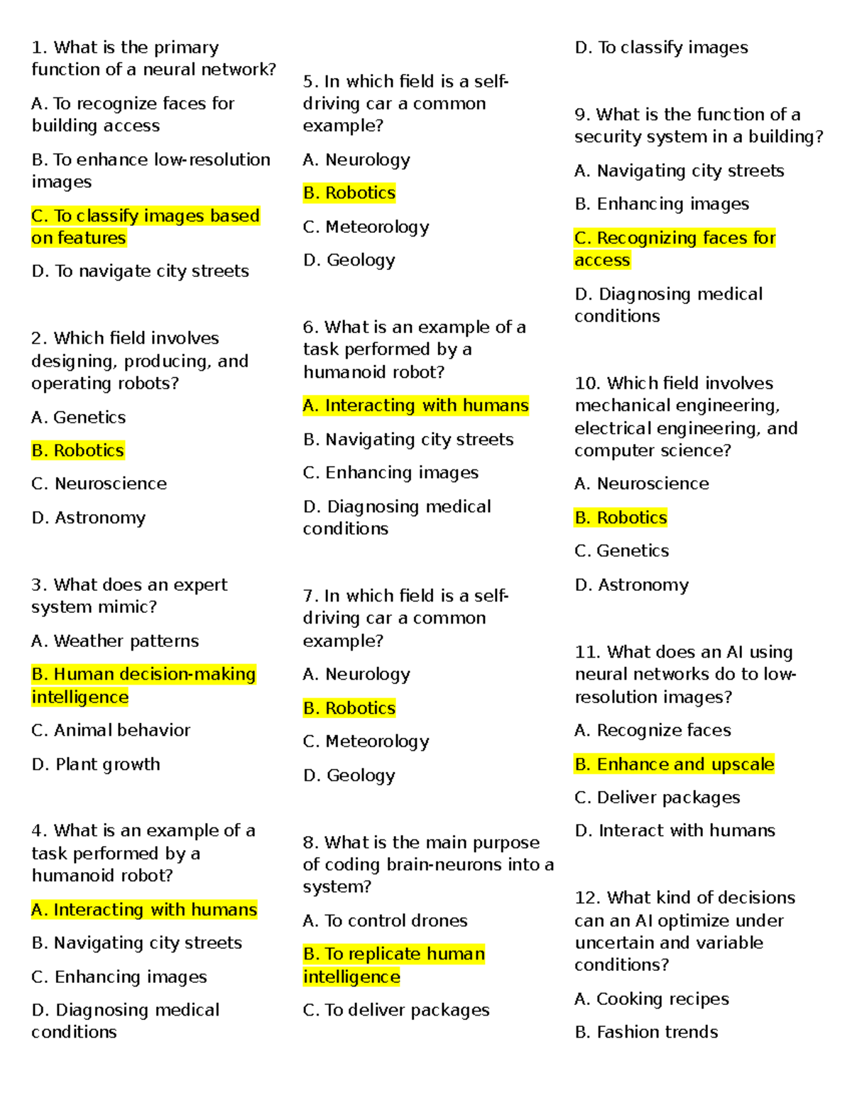 ETO EH AI - Summary Information Assurance and Security 1 - What is the ...