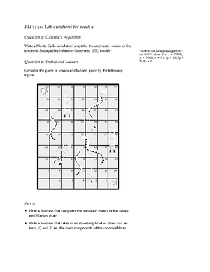 FIT3139 Tutorial Week 2 - FIT 3139 : Tutorial questions for week 2 ...