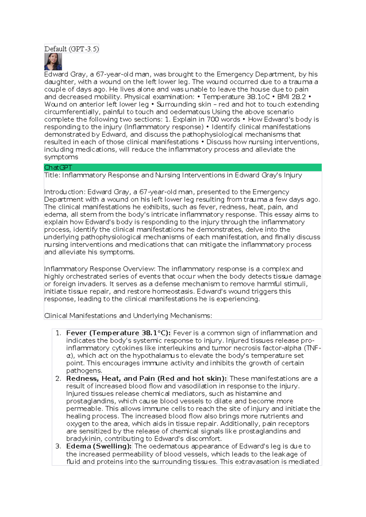 Chat gpt - Contemporary Challenges in Therapeutic Practice (COU3201 ...